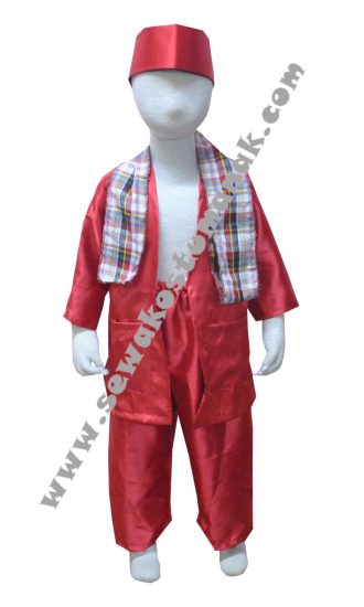 Kostum Pitung Betawi - kostum pejuang Indonesia | Babyku Kostum